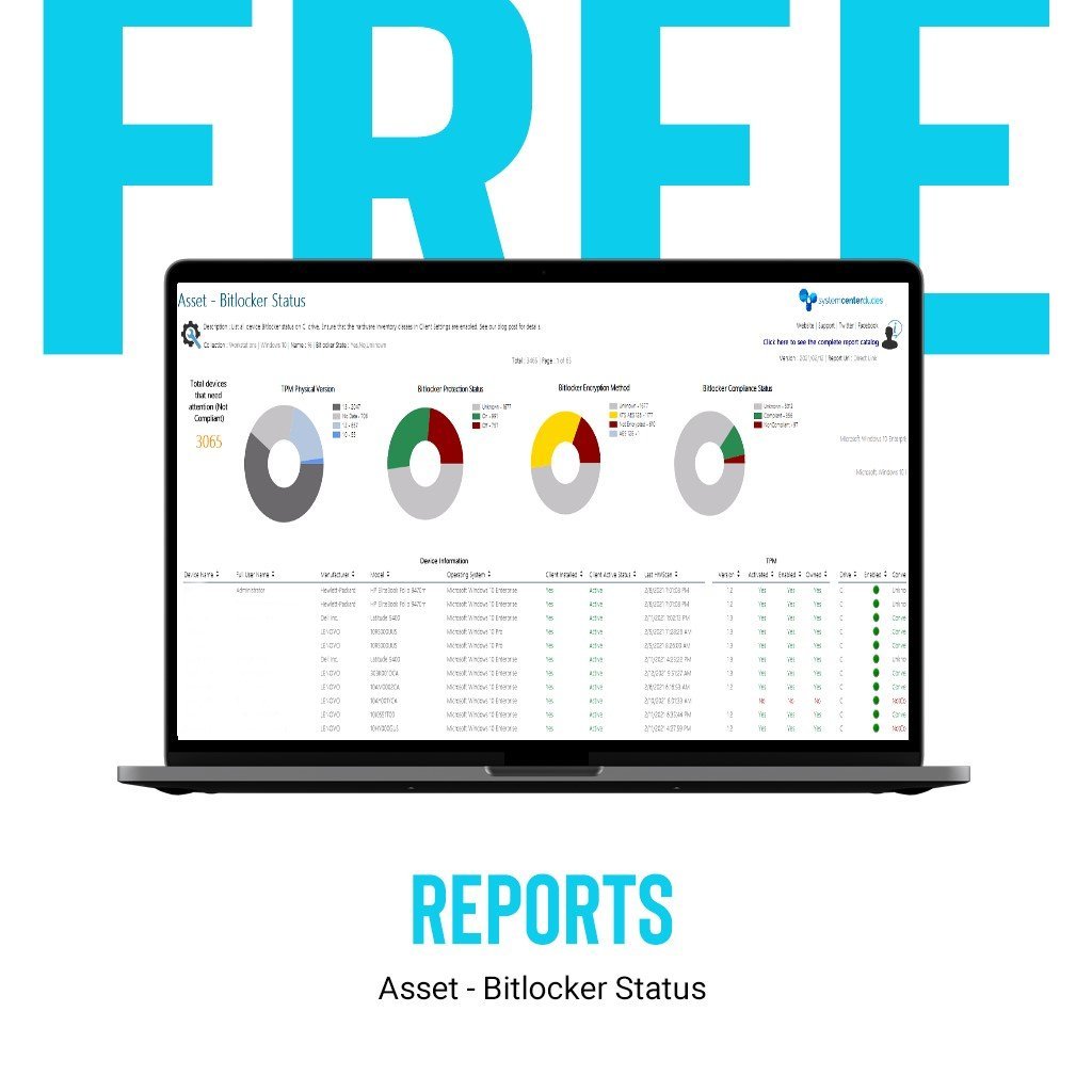Sccm Bitlocker Report System Center Dudes