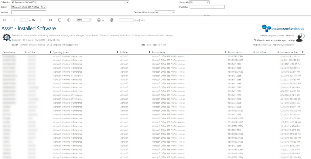 Sccm Installed Software Report System Center Dudes
